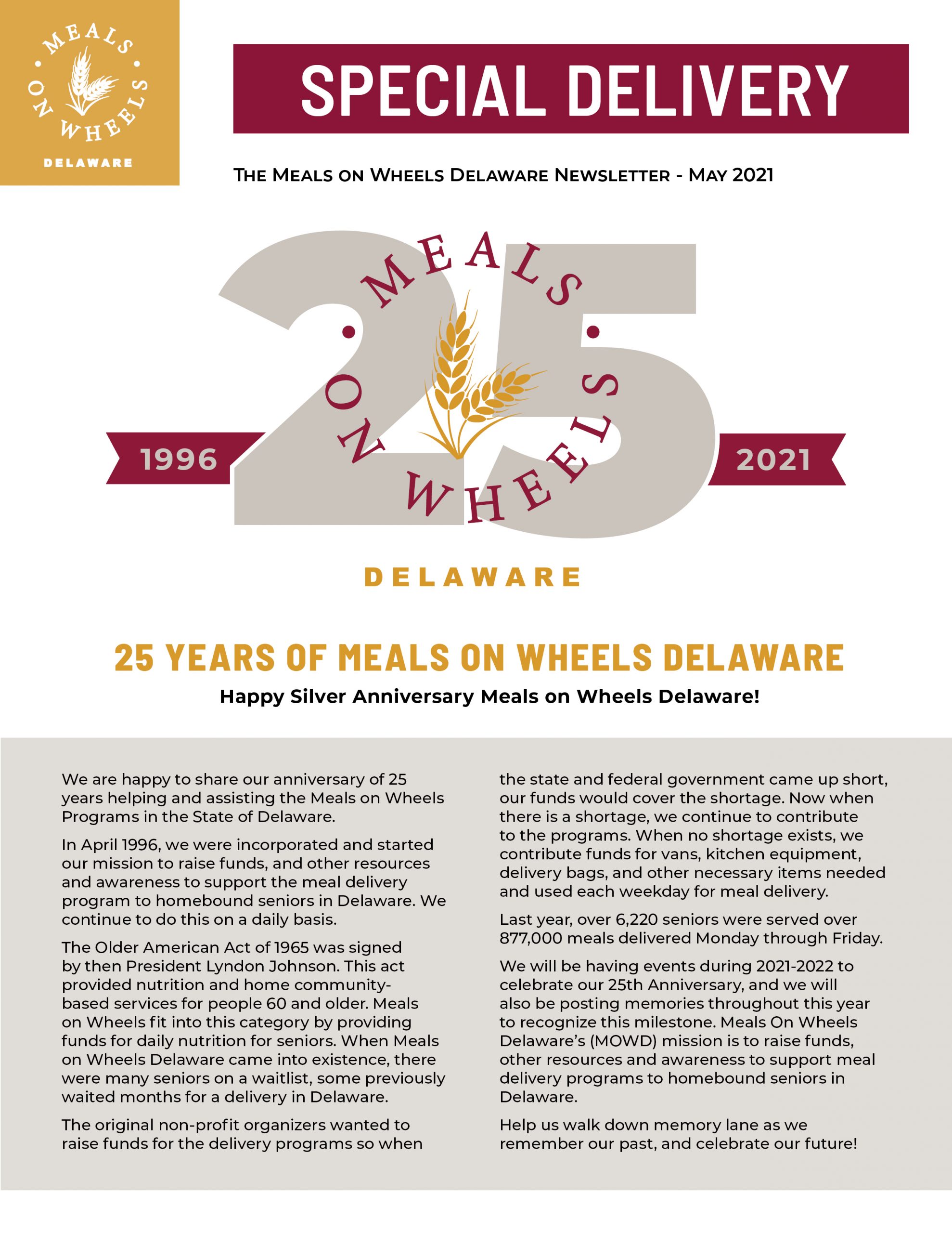 News – Meals on Wheels Delaware